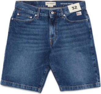 Roy Rogers Homme, Shorts, Bleu, Taille: W36 Bermuda en toile denim
