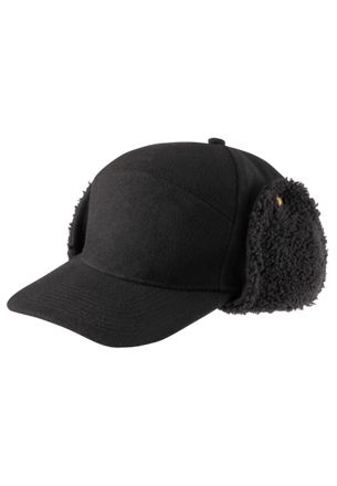 Brandit Lumberjack Winter Cap, Farbe: Black, Gr&ouml;&szlig;e: OS