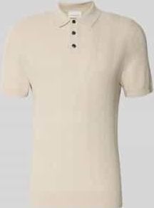 Profuomo Slim Fit Poloshirt mit Knopfleiste