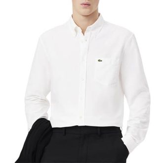 Lacoste Chemise ch1911 001 Blanc 42