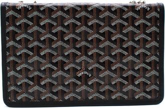 Goyard Black Alexandre III Chain Shoulder Bag