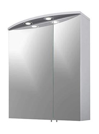 Schildmeyer Verona LED Armoire de Toilette avec Miroir, Largeur 60 cm