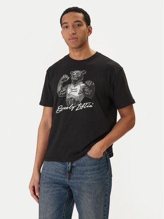 Tommy Jeans T-Shirt Bear DM0DM22543 Schwarz Relaxed Fit
