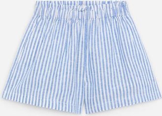 Arket Paperbag-Shorts -Blau
