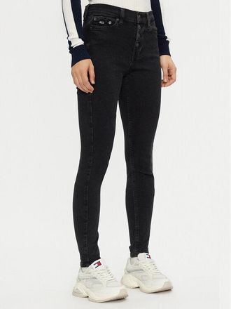 Tommy Jeans Jeans Nora DW0DW19543 Schwarz Skinny Fit