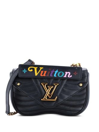 Louis Vuitton New Wave Chain Bag Quilted Leather PM shoulder bag - Noir