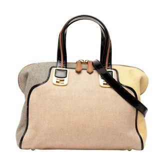 Fendi Sac &agrave; main Pre-owned - Femme - Pre-owned - Brun - Taille: ONE Size