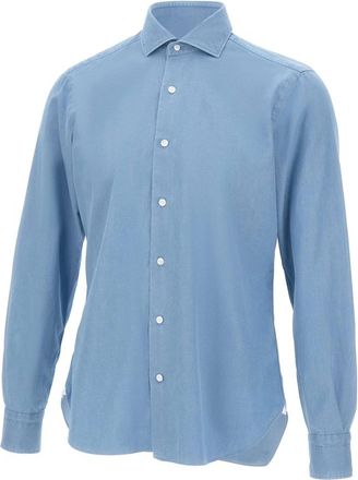 Barba Homme, Chemises, Bleu, Taille: XL Chemise Dandy Life