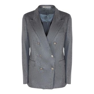 Tagliatore Parigi Blazer - Femme - Vestes - Gris - Taille: 48 FR