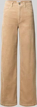 Marc O'Polo Denim Wide Leg Cordhose aus Baumwoll-Mix Modell Tomma