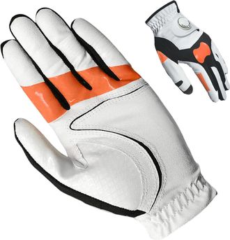 Generic Golfhandschuhe f&uuml;r Herren, Golfschl&auml;ger-Positionierungshandschuhe, linke und rechte Hand, Allwetter-Griff, Golf-Trainingshandschuhe