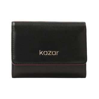 Kazar Schwarzes Portemonnaie mit rotem Inneren - - Accessories - Damen - Schwarzk - ONE SIZE
