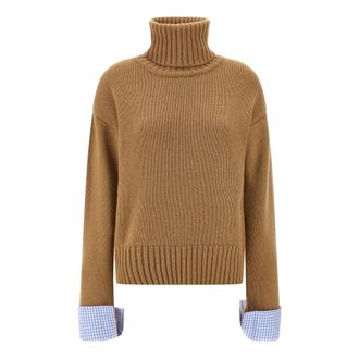 JEJIA Damen, Strickwaren, Beige, XSGröße