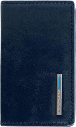 Piquadro unisex, Accessoires, Bleu, Taille: ONE Size Porte-cartes de Visite Compact