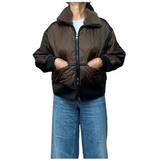BLONDE No.8 Blonde No.8 - Blouson matelass&eacute; structur&eacute; - Femme - Vestes - Brun - Taille: 42 FR
