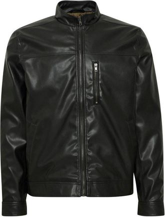 Blend Lederjacke BHElon Moderne Kunstlederjacke mit Taschen