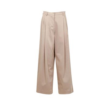 Max Mara Femme, Pantalons, Beige, Taille: 42 FR S Pantalons
