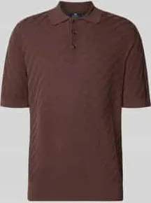 Matinique Regular Fit Poloshirt aus reiner Baumwolle in Strick-Optik