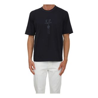 C.P. Company T-Shirt - - Tops - Herren - Blau - L