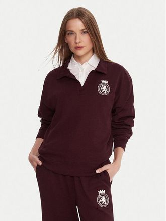 Tommy Hilfiger Sweatshirt UW0UW06078 Dunkelrot Regular Fit