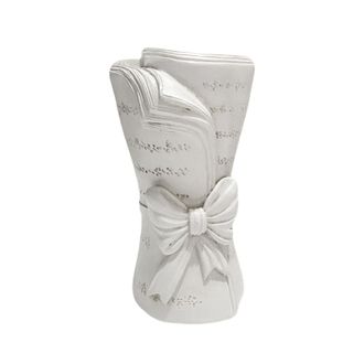 Generic Buchvase - Vase f&uuml;r literarische Dekoration, Blumenbeh&auml;lter aus transparentem Acryl, einzigartig, inspiriert von B&uuml;chern, kreativer der Tabelle des Re