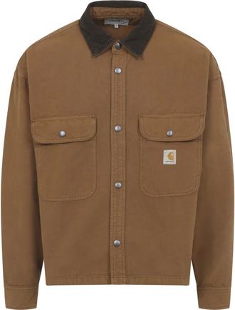 Carhartt Work in Progress Homme, Vestes, Brun, Taille: M Prescott Jacket