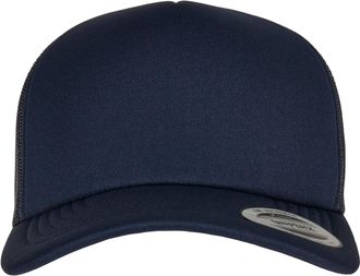 Flexfit Unisex Classic Curved Visor Foam Trucker Cap Baseballkappe, Navy, Einheitsgr&ouml;&szlig;e EU