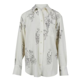 Victoria Beckham Damen, Blusen & Hemden, Wei&szlig;, SGr&ouml;&szlig;e