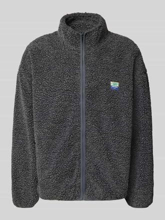 American Vintage Fleecejacke mit Stehkragen Modell HOKTOWN