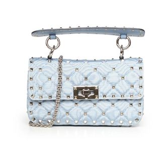 Valentino Garavani Small Shoulder Bag - - Bags - Damen - Blau - ONE SIZE