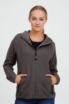 Oxmo Fleecejacke OXFinja Fleecejacke mit Kapuze