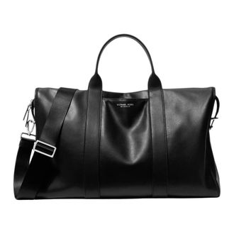 Michael Kors Sac de voyage souple moyen Nicholas en cuir - Homme - Sacs - Noir - Taille: ONE Size
