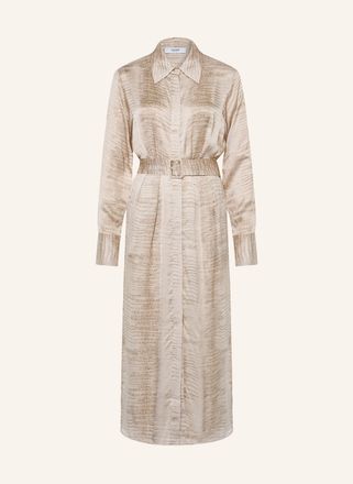 Reiss Reiss Hemdblusenkleid Sienna Aus Satin beige