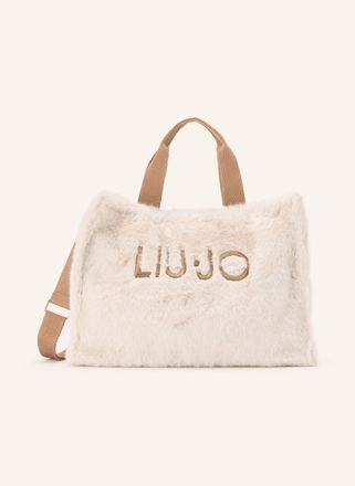 Liu Jo Liu Jo Kunstfell-Shopper beige