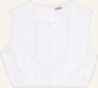 Berwin & Wolff Berwin & Wolff Dirndlbluse Aus Spitze weiss
