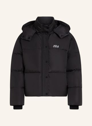 Karl Lagerfeld Mantel schwarz