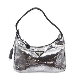 Prada Pre-owned Vintage Nylon Shoulder Bag - - Pre-owned - Damen - Grau - ONE SIZE
