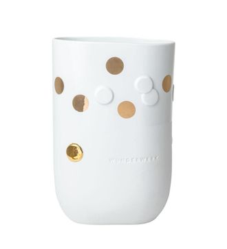 R&auml;der Goldener Punkt Vase Wunderwerk