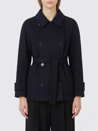 Max Mara Manteau Femme couleur Bleu