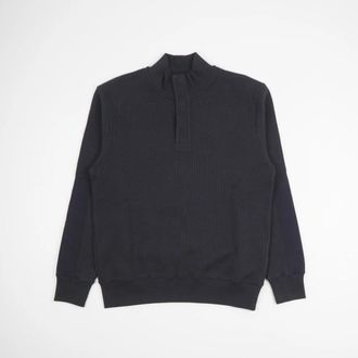 Herno Gerippter Rollkragenpullover - - Knitwear - Herren - Blau - XL