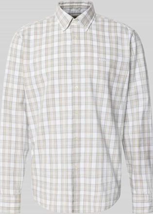 Boss Orange by Hugo Boss Regular Fit Freizeithemd aus Baumwoll-Viskose-Mix Modell Ricoplus_M
