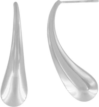 Dansk Copenhagen Silberne Tropfenohrringe - - Accessories - Damen - Grau - ONE SIZE