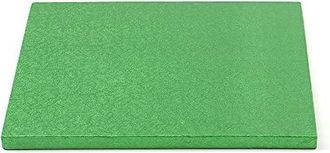 Decora 0931834 QUADRATISCHE TORTENPLATTE GRÜN cm 35X35X1,2 H