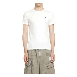 Polo Ralph Lauren Homme, Tops, Blanc, Taille: M T-shirt ajust&eacute; personnalis&eacute;