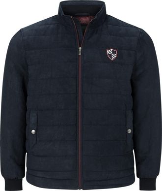 Charles Colby Herren Steppjacke Sir Lawrence dunkelblau, L - 54