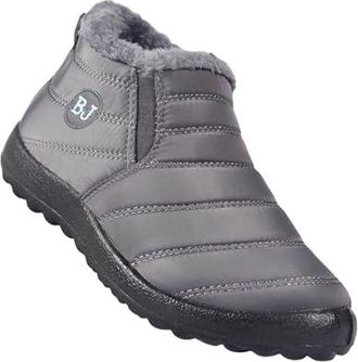 Generic Bottes de neige dhiver pour femme, chaussures orthop&eacute;diques d&eacute;contract&eacute;es et confortables, bottines courtes dext&eacute;rieur l&eacute;g&egrave;res et confortables, soutie