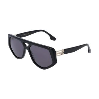 Victoria Beckham Femme, Accessoires, Noir, Taille: ONE Size Vb681S Lunettes de soleil carr&eacute;es souples