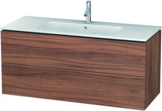 Duravit L-Cube Waschtischunterbau wandh&auml;ngend, 2 Schubk&auml;sten, - Duravit