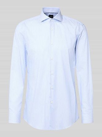 HUGO BOSS Slim Fit Businesshemd aus reiner Baumwolle Modell HANK