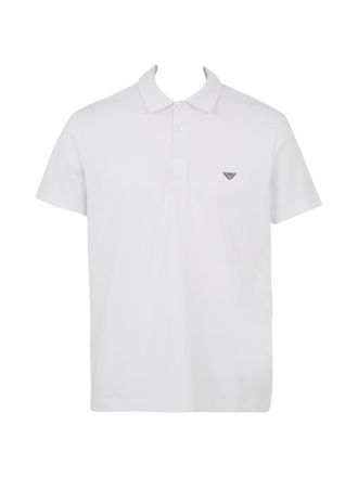 Emporio Armani Essential Polo Beachwear Herren, Wei&szlig; 571, Small